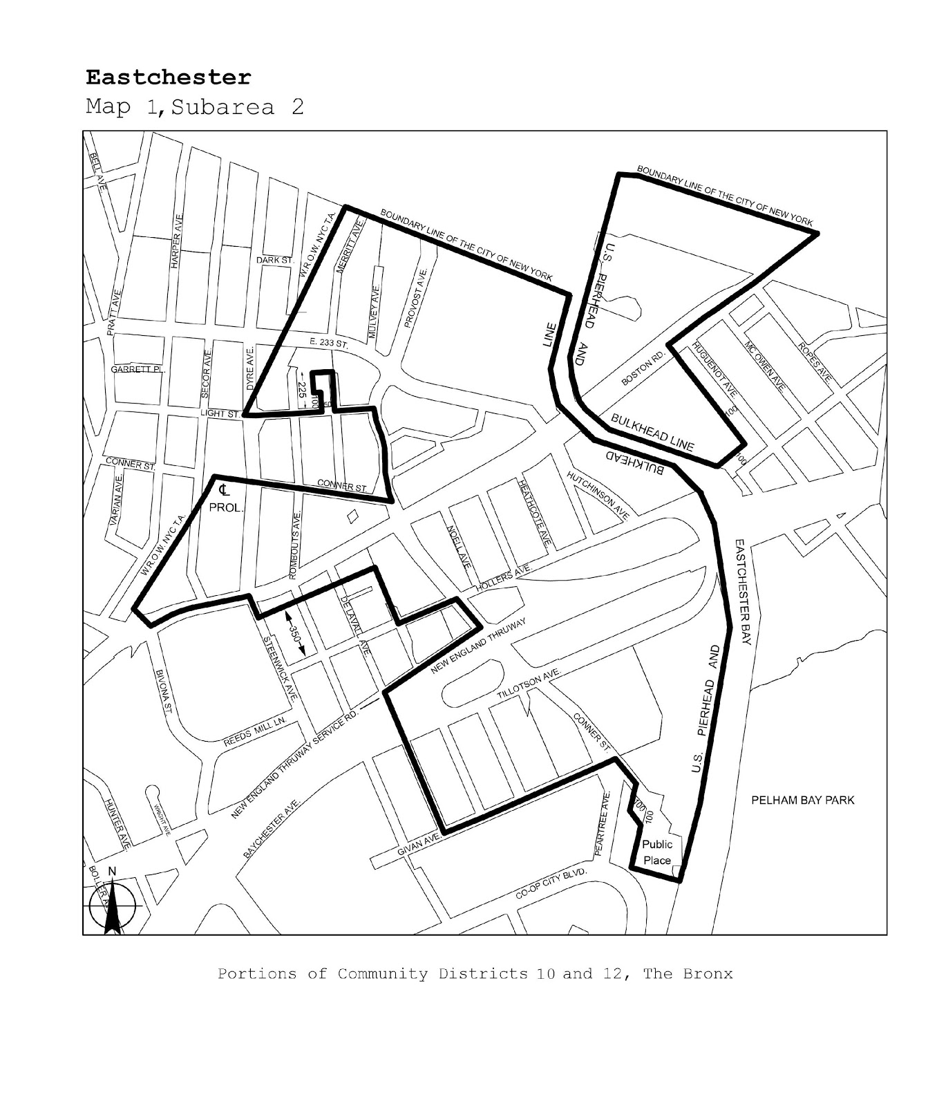 APPENDIX J — Designated Areas Within Manufacturing Districts | Zoning ...