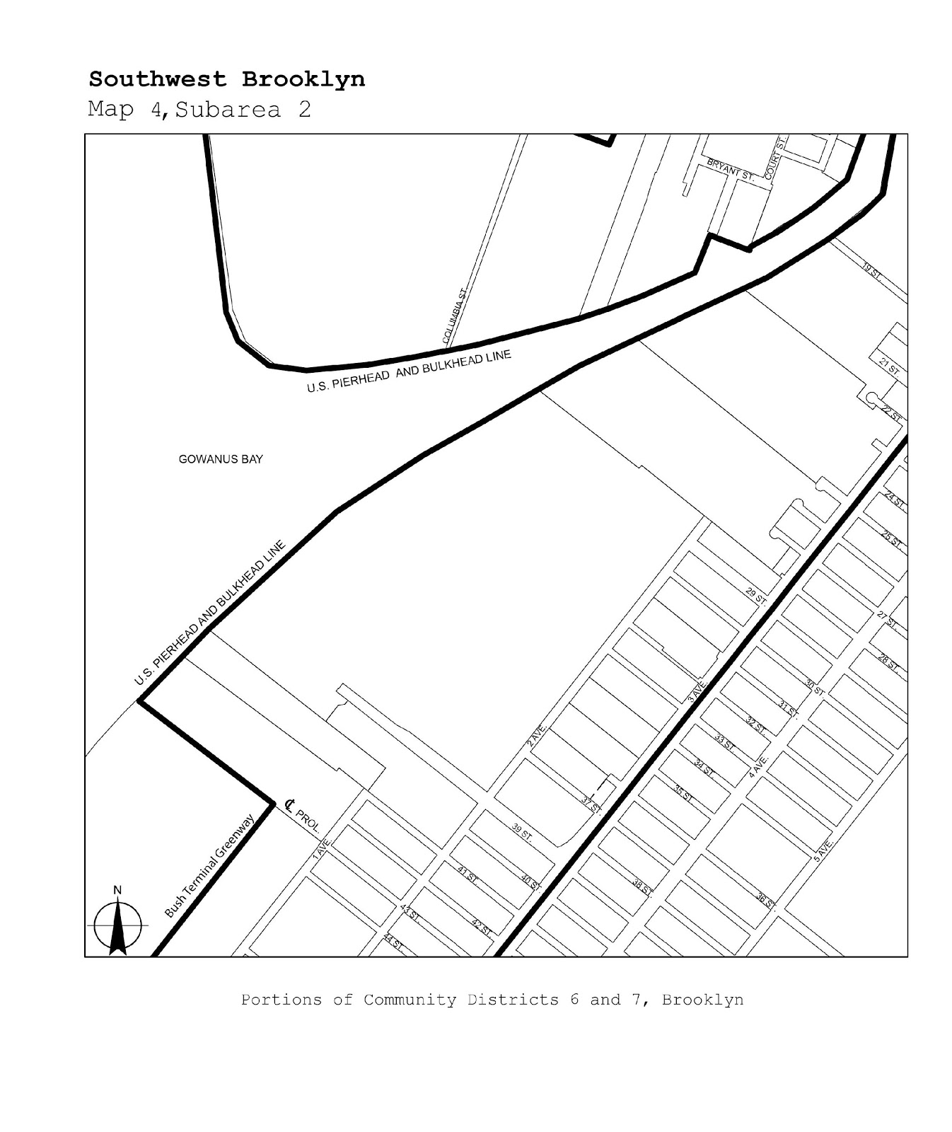 APPENDIX J — Designated Areas Within Manufacturing Districts | Zoning ...