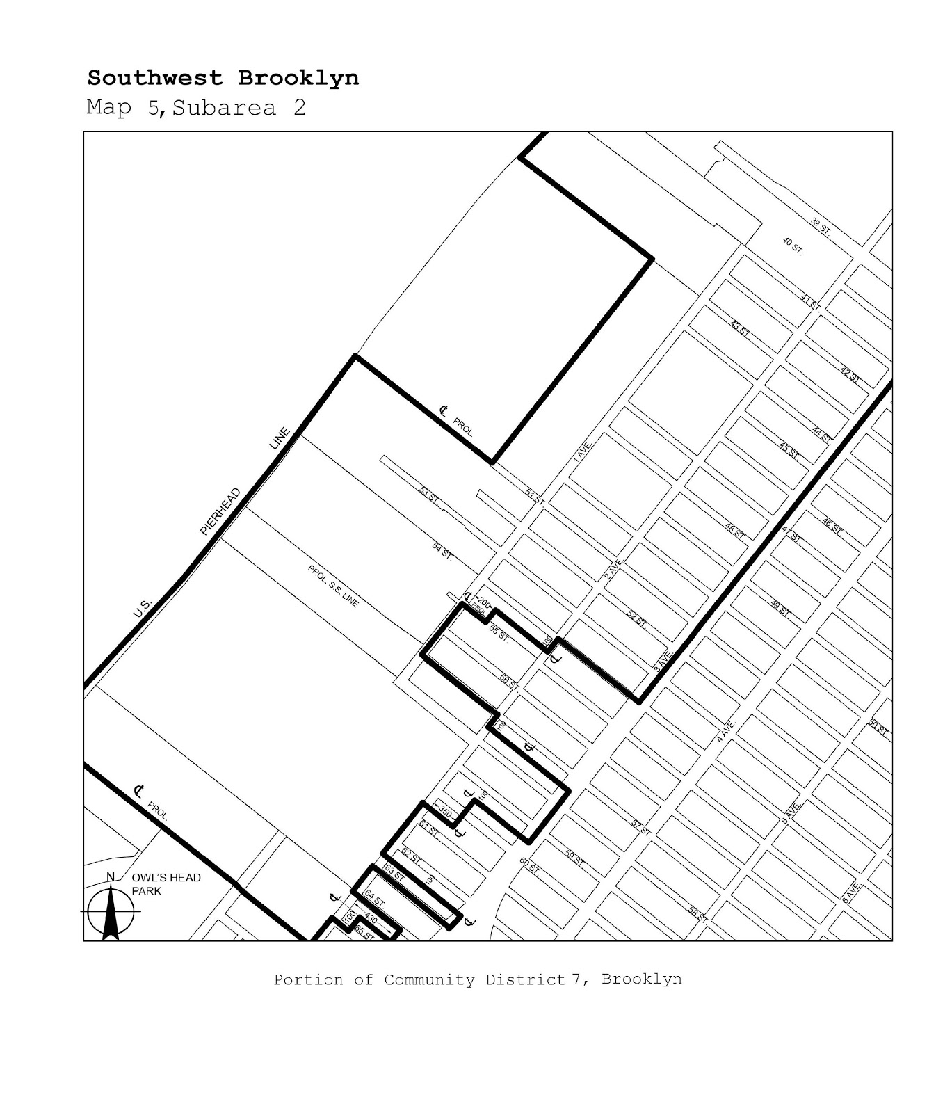 APPENDIX J — Designated Areas Within Manufacturing Districts | Zoning ...