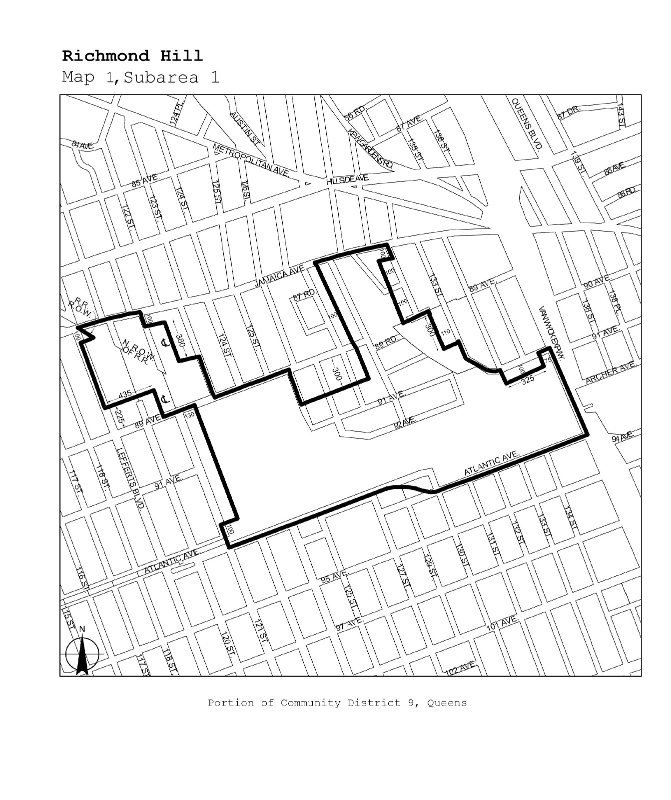 APPENDIX J — Designated Areas Within Manufacturing Districts | Zoning ...