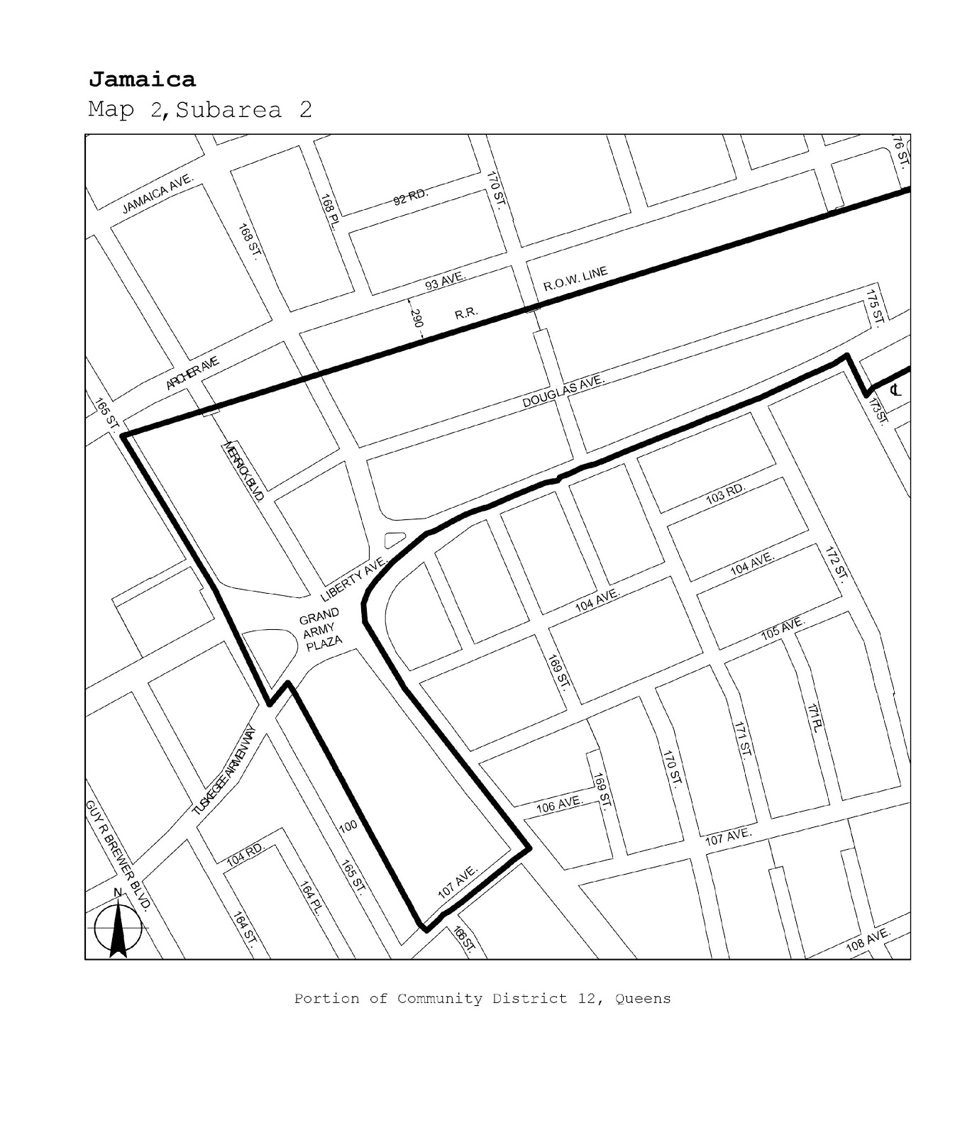 APPENDIX J — Designated Areas Within Manufacturing Districts | Zoning ...
