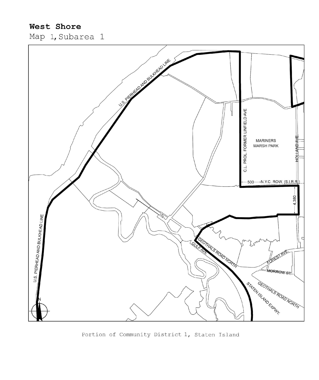 APPENDIX J — Designated Areas Within Manufacturing Districts | Zoning ...