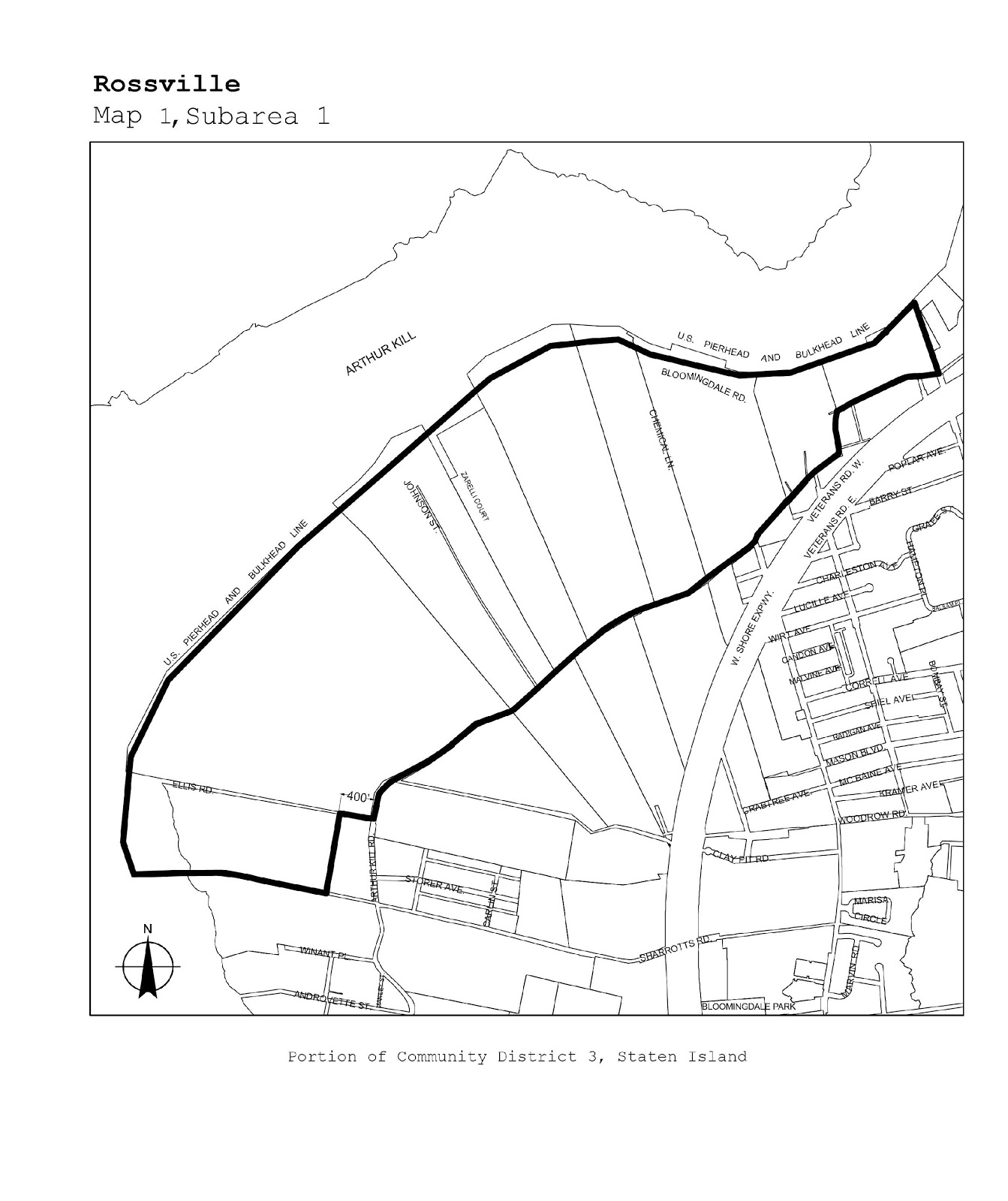 APPENDIX J — Designated Areas Within Manufacturing Districts | Zoning ...